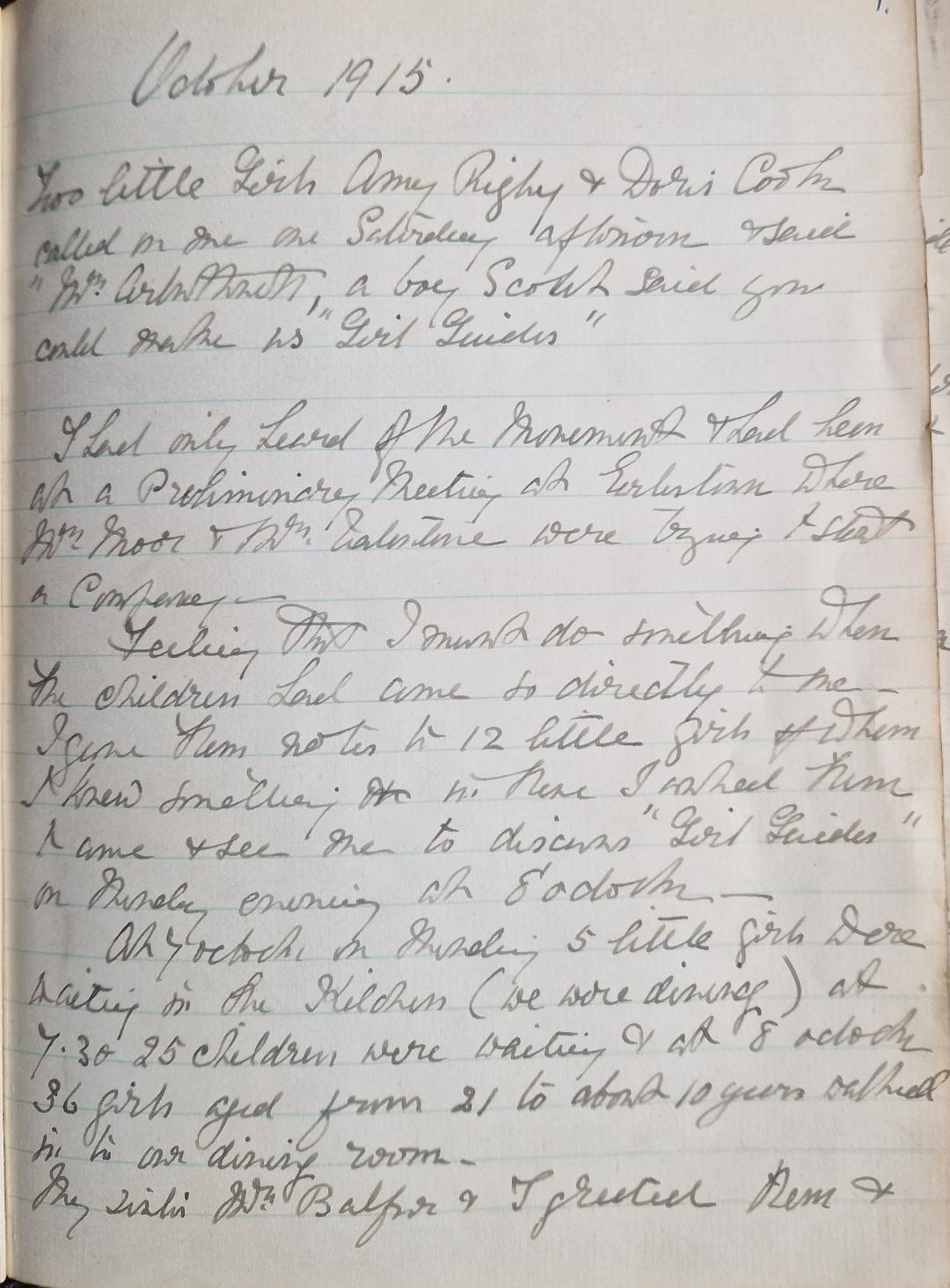 Logbooks and Notebooks – Leslie's Guiding History