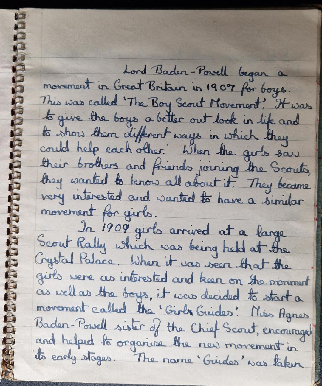 Logbooks and Notebooks – Leslie's Guiding History