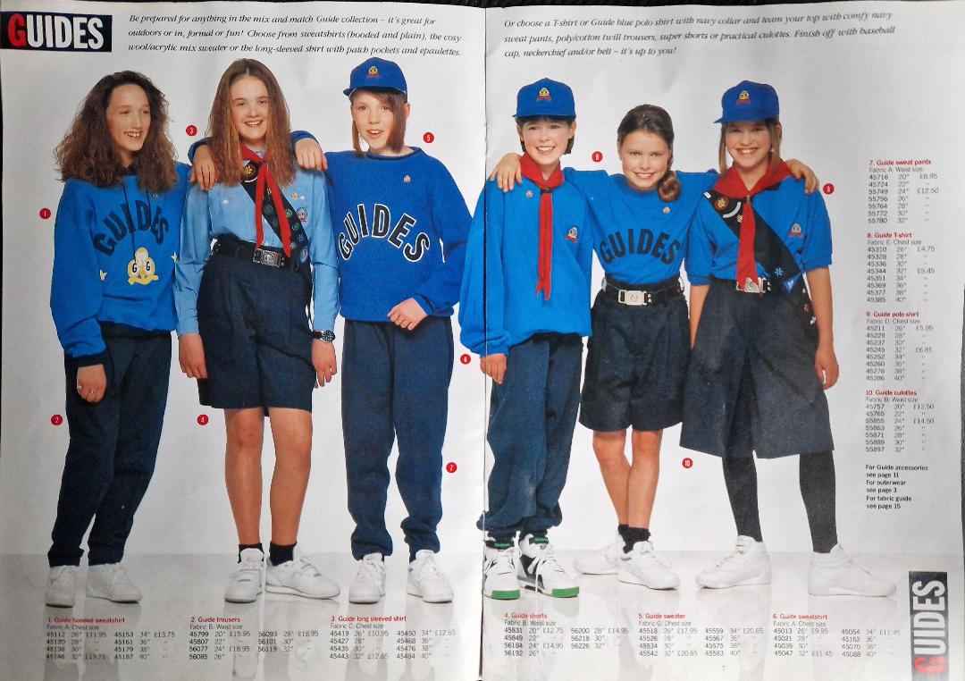 Guiding Uniform – Everyone loved the 1990s new look, no? – Leslie's ...