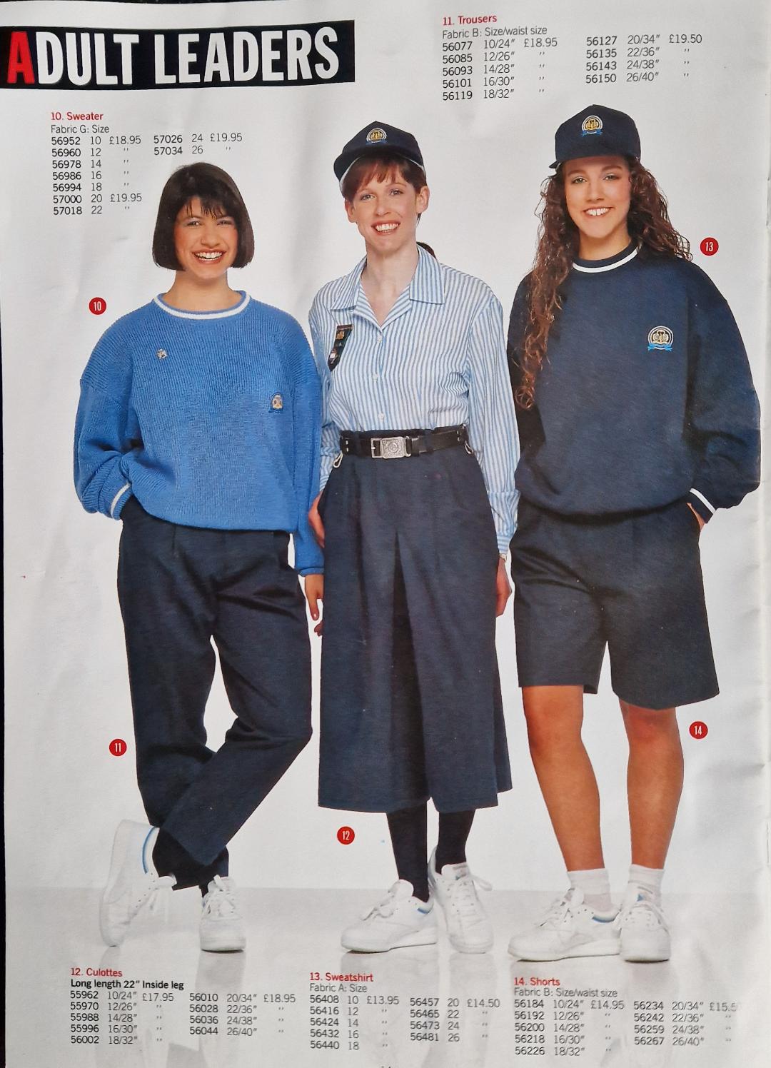Guiding Uniform – Everyone loved the 1990s new look, no? – Leslie's ...